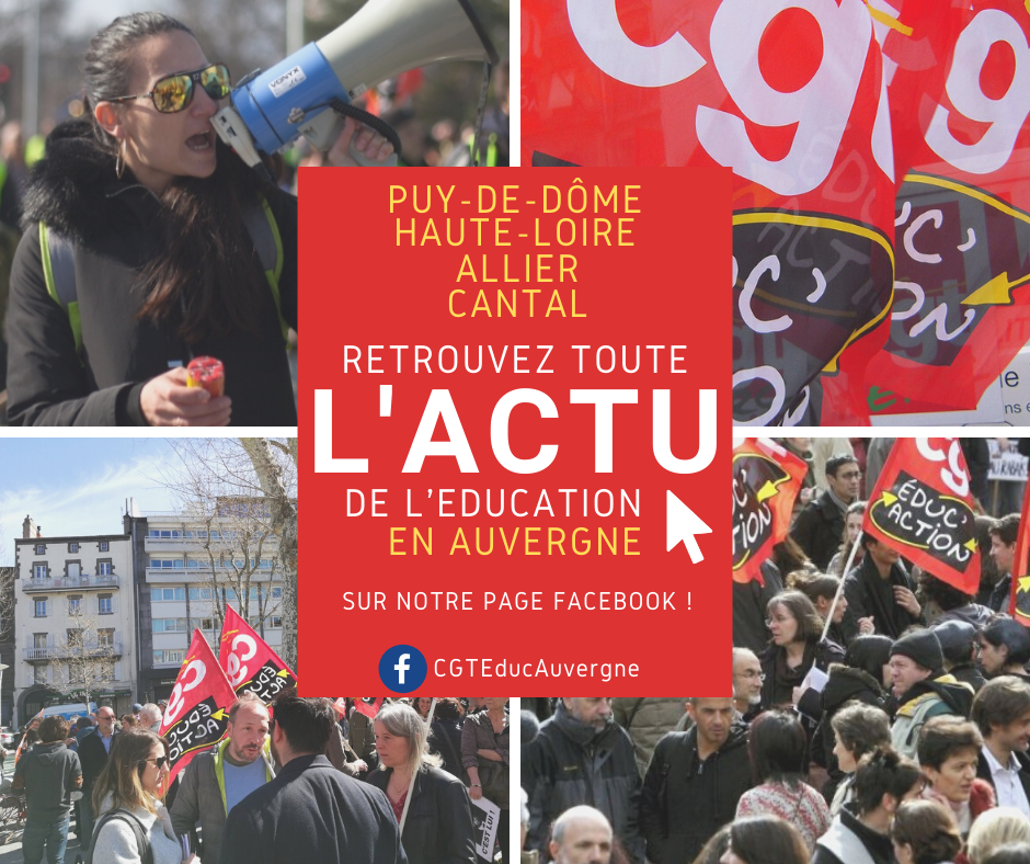 Carte scolaire Allier – CGT Éduc'action Clermont-Ferrand